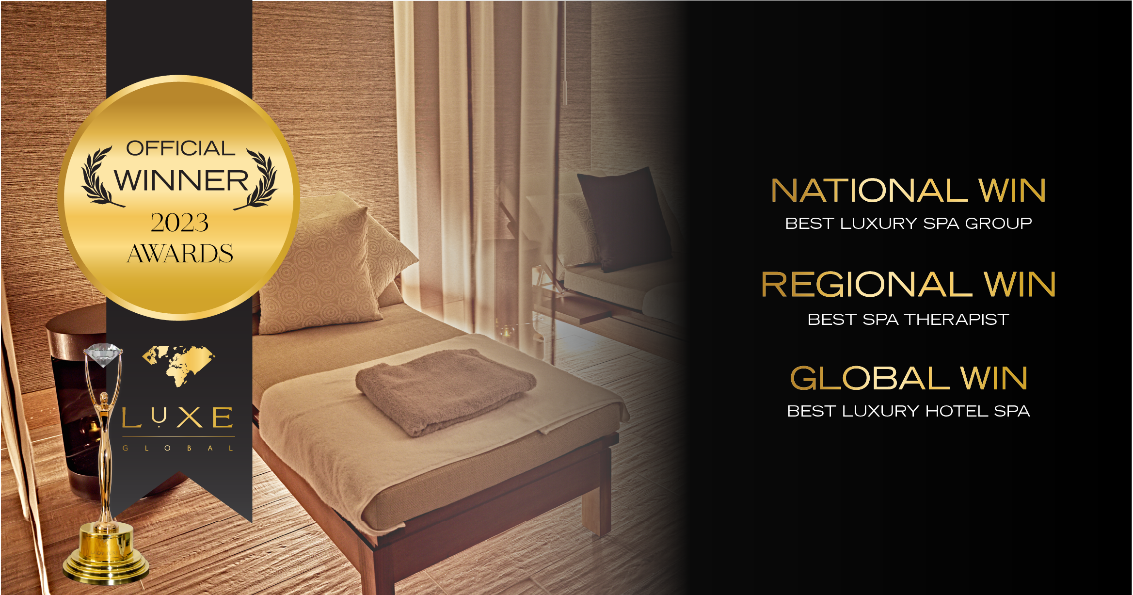 LUXE Global Award 2023 受賞のお知らせ | SANRITSU GROUP